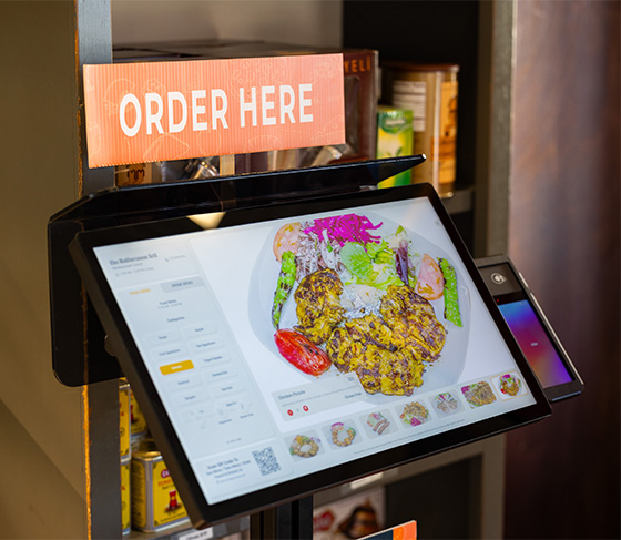 Self-Ordering Kiosks for Restaurants | MENUPOLY POS Solutions